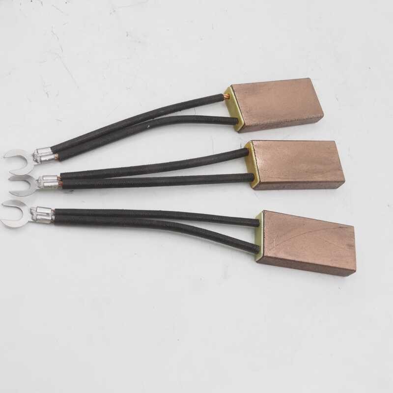 ☑♥ YZR JR Motor High Copper Content Carbon Brushes J164 10*25*50MM Dual ...