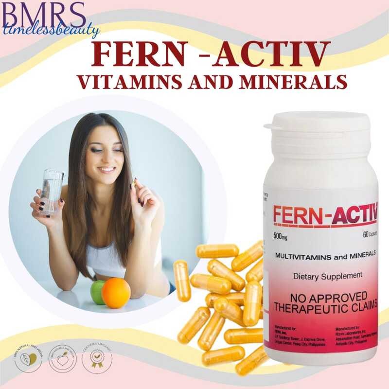 100% LEGIT FERN - ACTIV VITAMINS And MINERALS DIETARY SUPPLEMENT ...