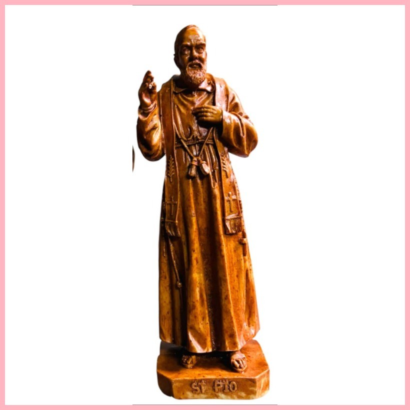 PADRE PIO - detailed figurine for altar /religious display 12 inches ...