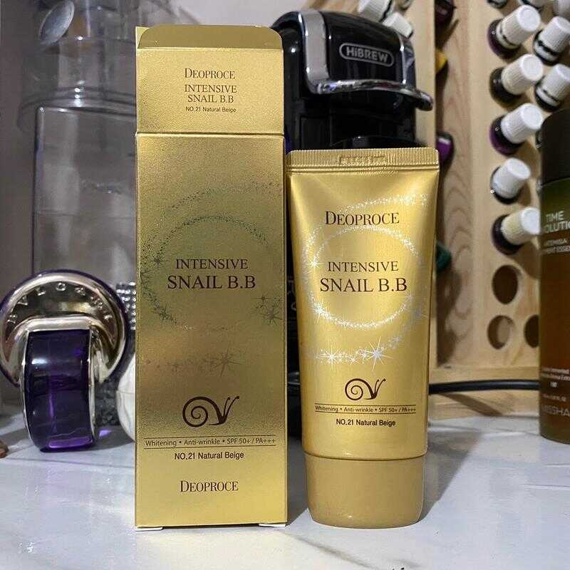 DEOPROCE Intensive SNAIL BB Cream 50Ml ORIGINAL 3 | Shopee Philippines