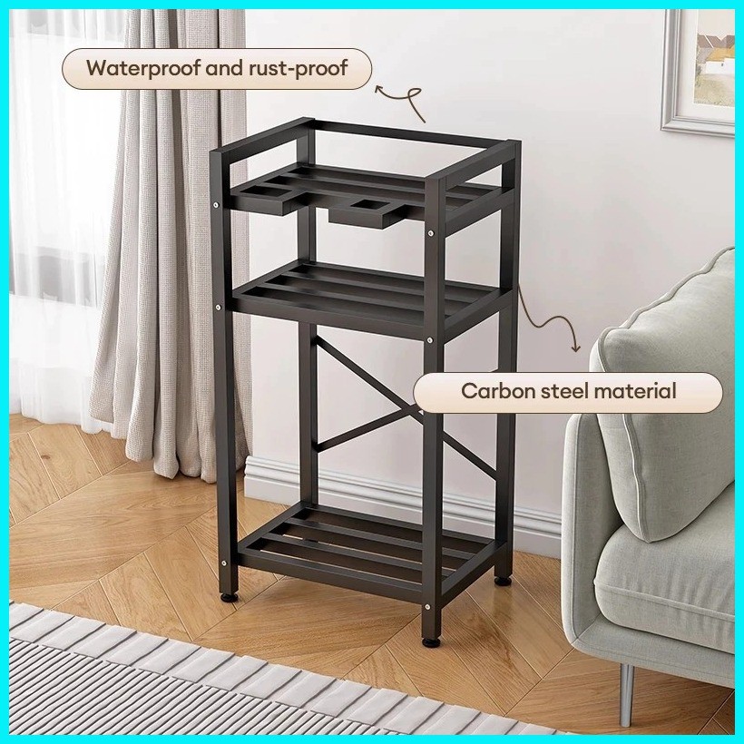 [COD]Water Container Rack Thickened Carbon Steel Water Gallon Rack ...