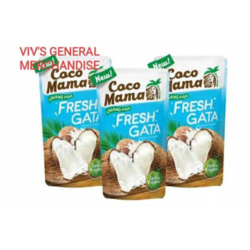 Coco Mama Fresh Gata ( 200 Ml X 3. ) 3 87163 | Shopee Philippines