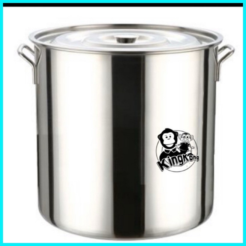 25/30/35/40cm Stainless Steel Cooking Stock Pot Big Stew Pot Thickened ...