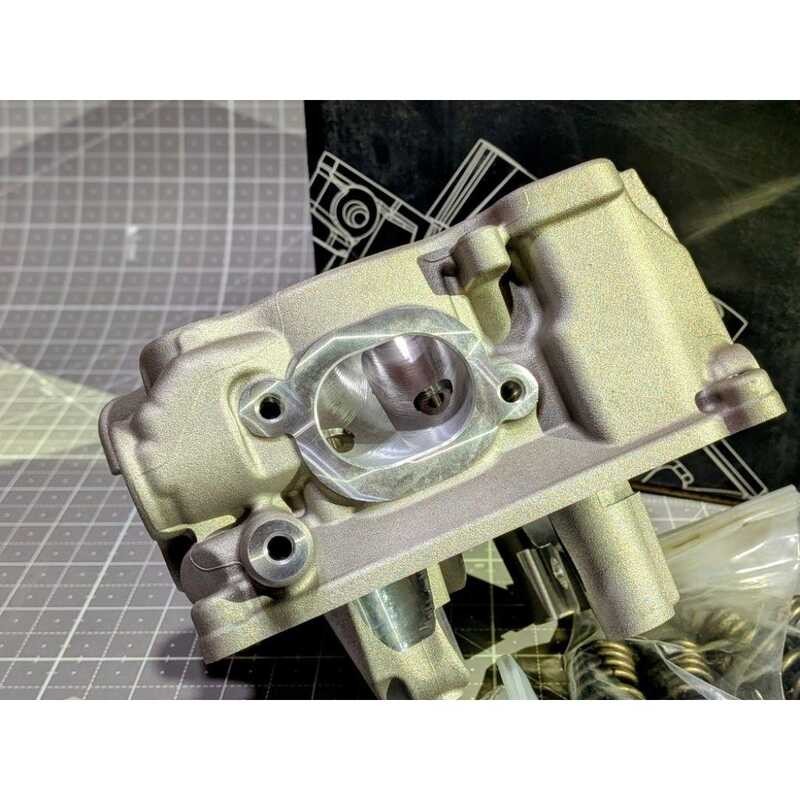 JVT Cylinder Head Non-Vva Sniper Internals CNC Port (Aerox V1 V2/Nmax ...