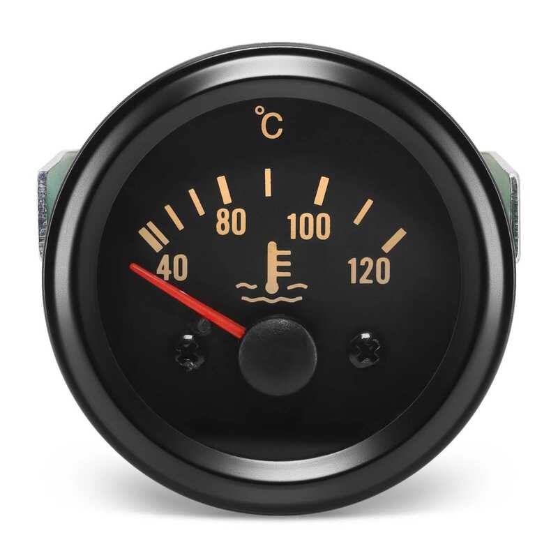 Temperature Water Gauge/Oil Pressure/Voltmeter/Oil Temp Yellow LED ...