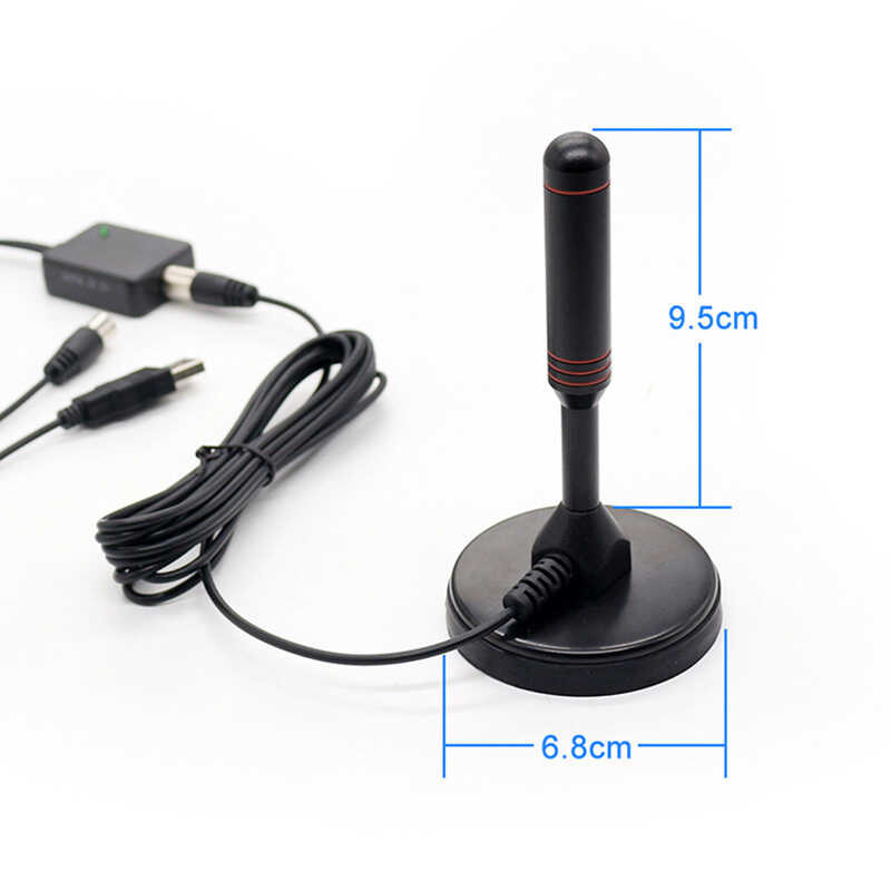 DVB-T ATSC ISDB DTMB Disk TV Antenna Car Antenna | Shopee Philippines