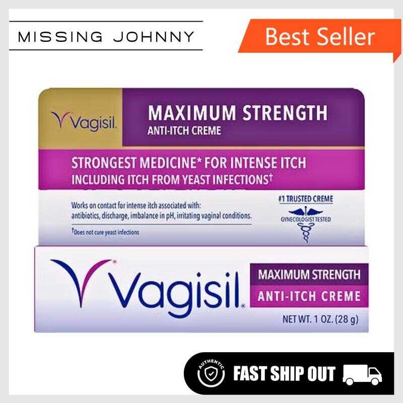 On-Hand! Vagisil Maximum Strength Feminine Anti-Itch Cream, 28G E03 | Shopee Philippines