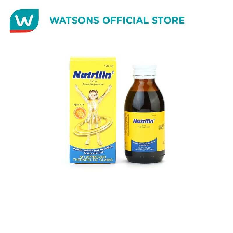 NUTRILIN Pediatech Syrup Orange Flavor 120Ml 4E2 | Shopee Philippines