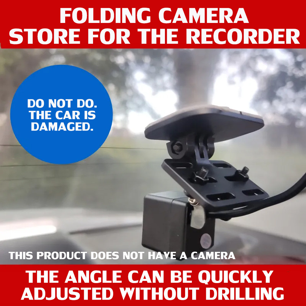 Dash Cam Bracket Rear Window Camera Mount Camera Mount Easy to install ...