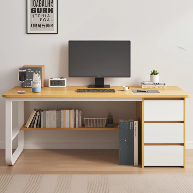 HOME FACTOR Computer table desk writing desk study table home computer ...