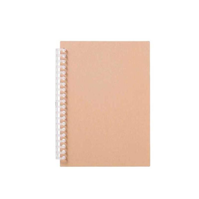 MUJI Loose-leaf Notebook Kraft Paper Cover | Shopee Philippines