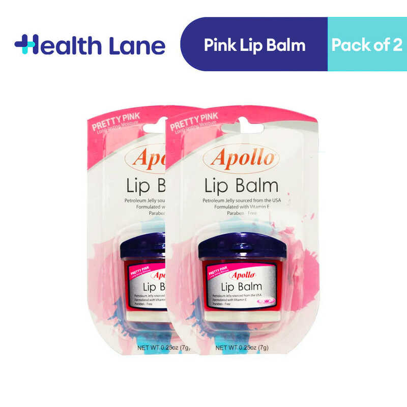 Apollo Lip Balm Pretty Pink 7G X 2 3 E08 | Shopee Philippines