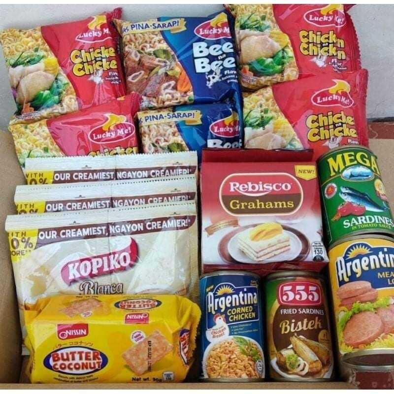 Grocery Essentials Food Package Worth 399 3 a30ce | Shopee Philippines