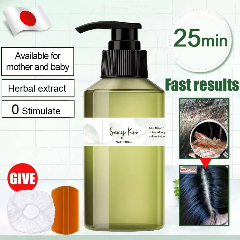 DM ( SET OF 3 ) lice remover shampoo Licealiz Kuto Less effective Kill ...
