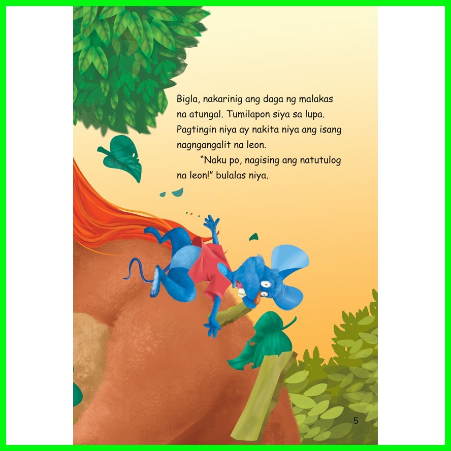 § Ang Daga At Ang Leon (BIG BOOK) | Muling Isinalaysay ni Boots S.A ...