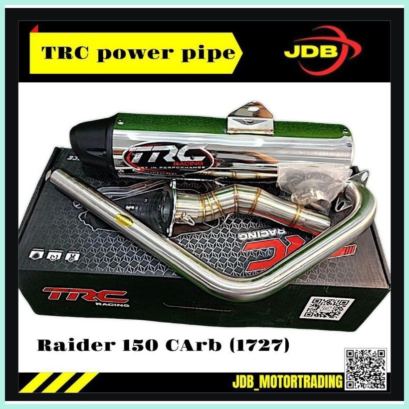 TRC power pipe Raider 150 CArb (1727) | Shopee Philippines