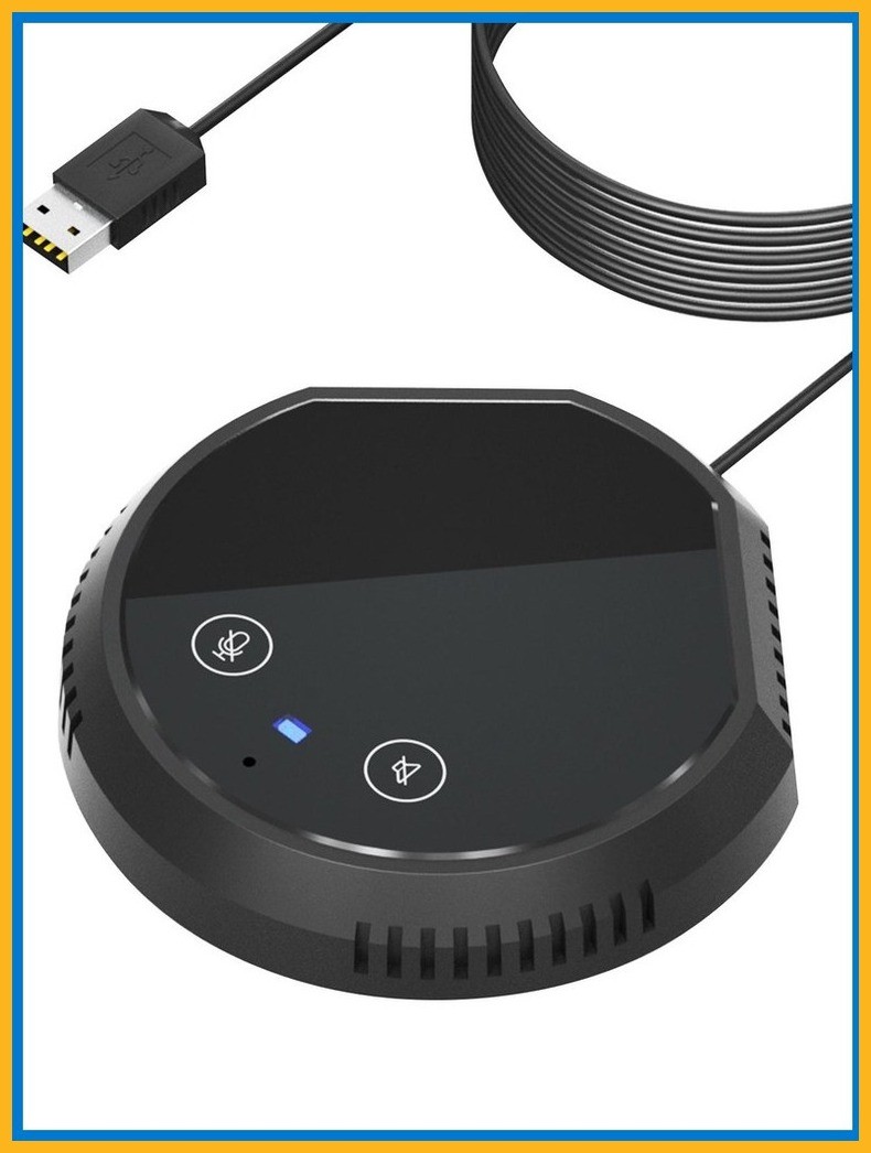 [Hot-Sale] Desktop USB Conference Speakerphone Microphone 360 ...