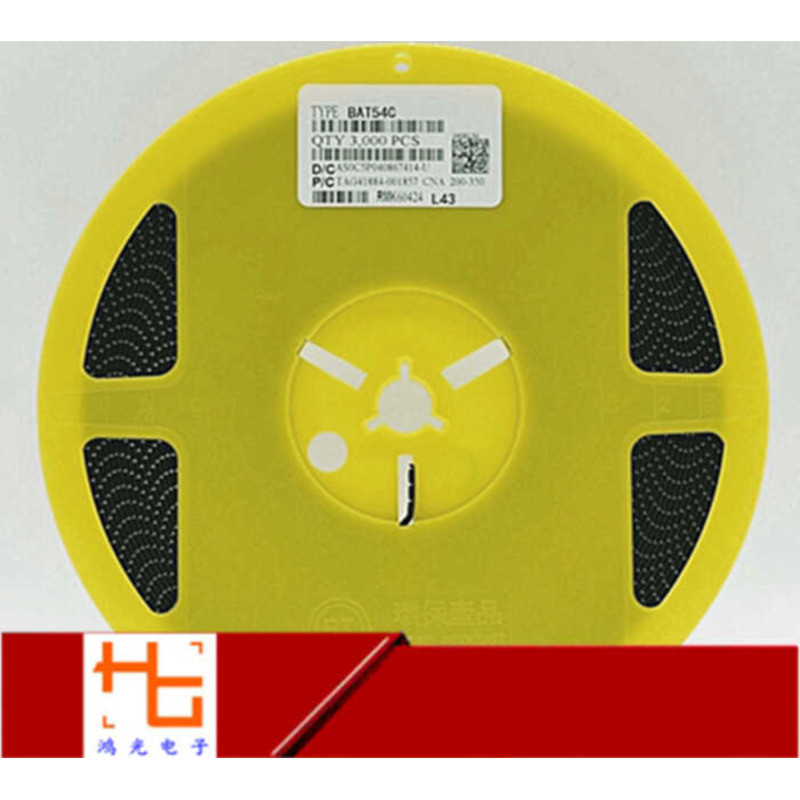 Original ST SMD Transistor BAT54S Silk Screen L44 SOT23 Schottky Diode ...