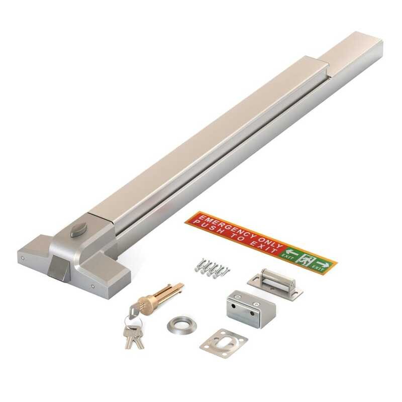 Fire Door Lock Panic Device Escape Emergency Exit Steel Door Safety ...