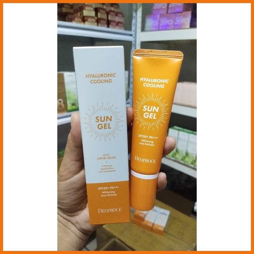 Deoproce Hyaluronic Cooling Sun Gel SPF 50+ PA+++ 50g (NEW PACKAGING ...