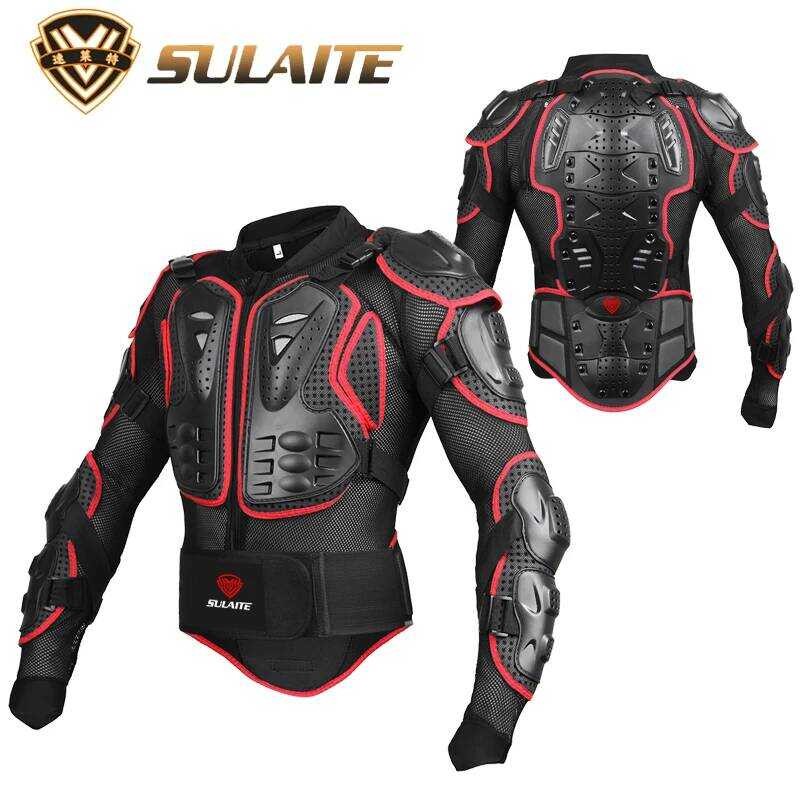 SULAITE Motorcycle Jacket Racing Armor Protector ATV Motocross Body ...