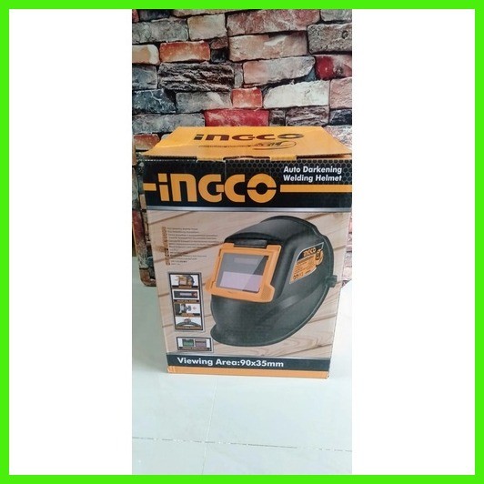 Ingco Auto Darkening Welding Helmet (AHM009) | Shopee Philippines