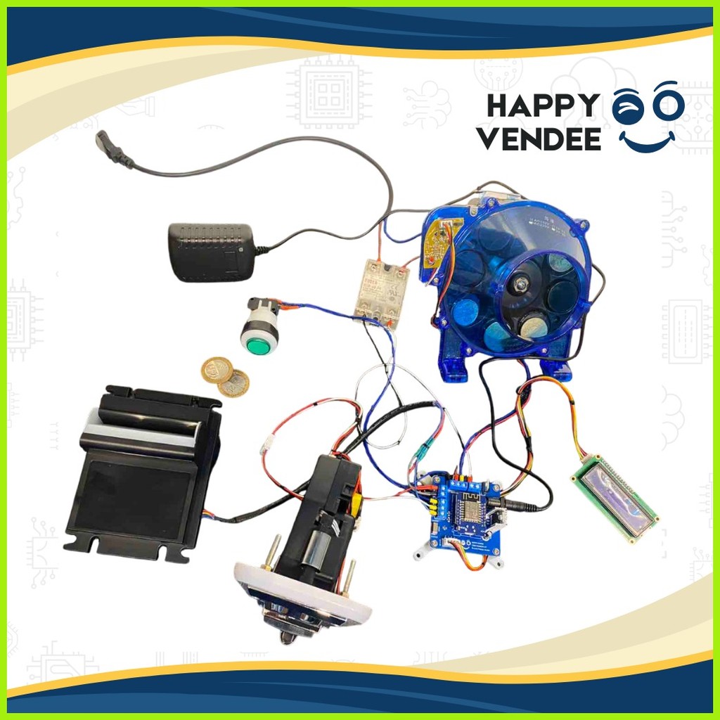 Happy Vendee DIY Coin Changer Full Kit Set for Pisonet & Vendo Machines ...