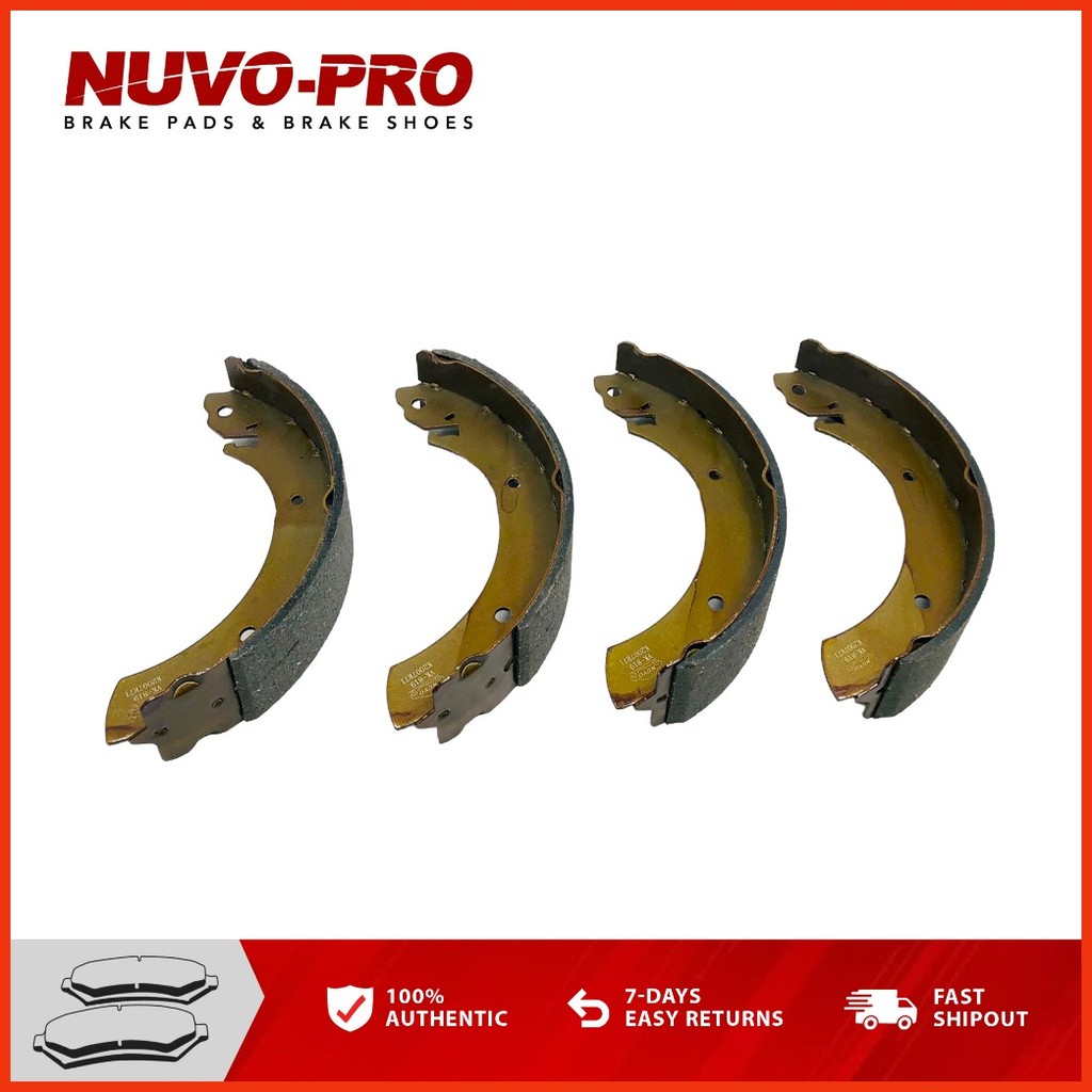 Nuvo-Pro Rear Break Pads Hyundai Grace H100 / Mercedes MB-100 VK-819 1 ...