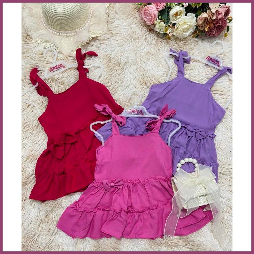 Amara Kids Baby Challis Dress for 2months to 1yr old | Shopee Philippines