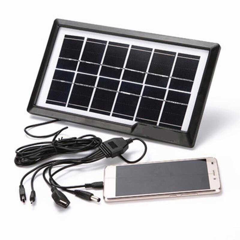 3.0W 6V Multifunctional Solar Panel Polysilicon Charging Board With ...