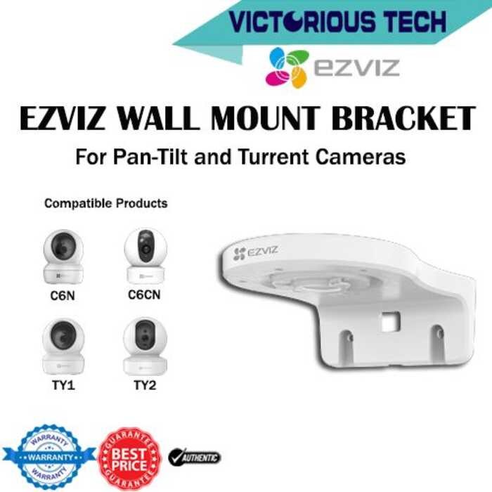 EZVIZ Camera Wall Mount Bracket For Indoor Security CCTV C6n/Ty1/C6/C6w ...