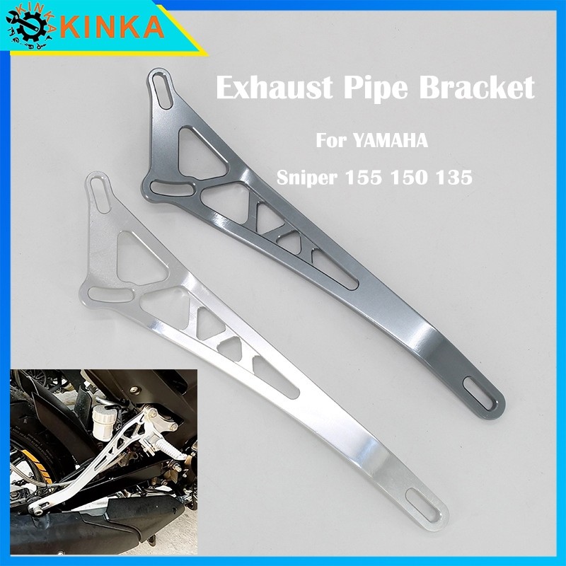 Motorcycle exhaust pipe bracket high quality for Yamaha Sniper150 ...