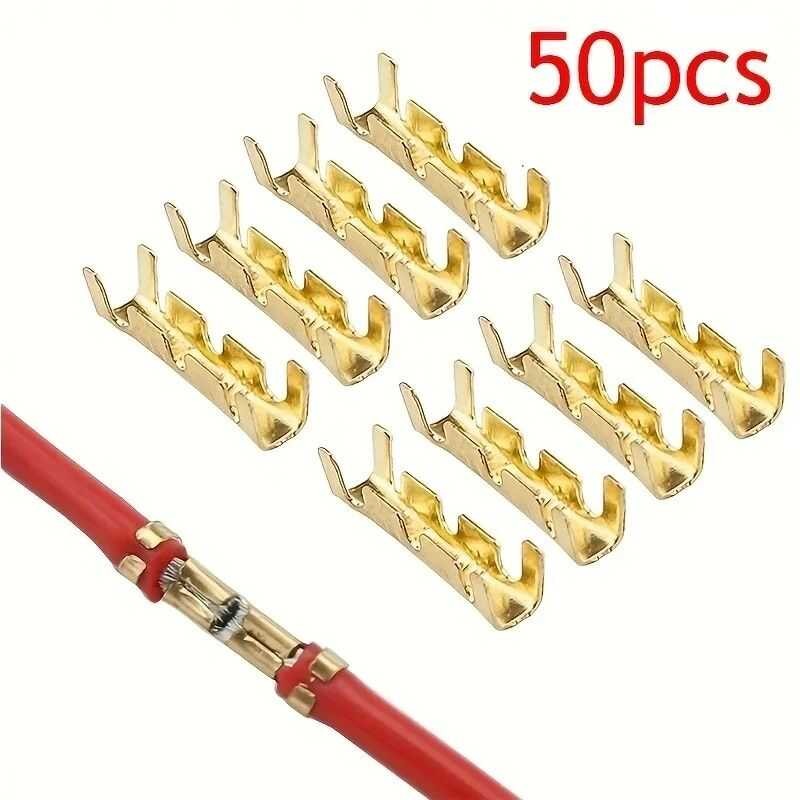 50Pcs 453 U-Shaped Terminal Wire Quick Connector Small Tooth Fascia 0.5 ...