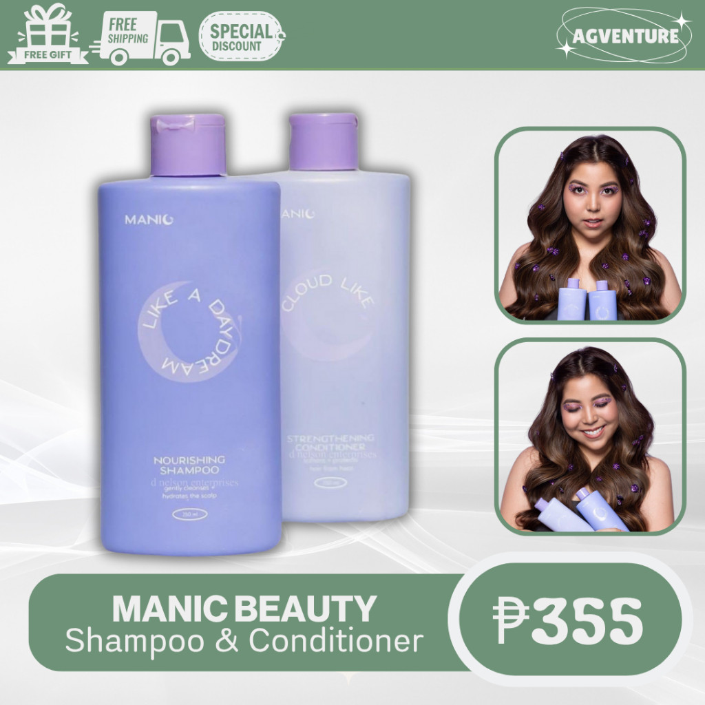 Manic Beauty Shampoo & Conditioner 250ml | Like A Day Dream by Nicole ...