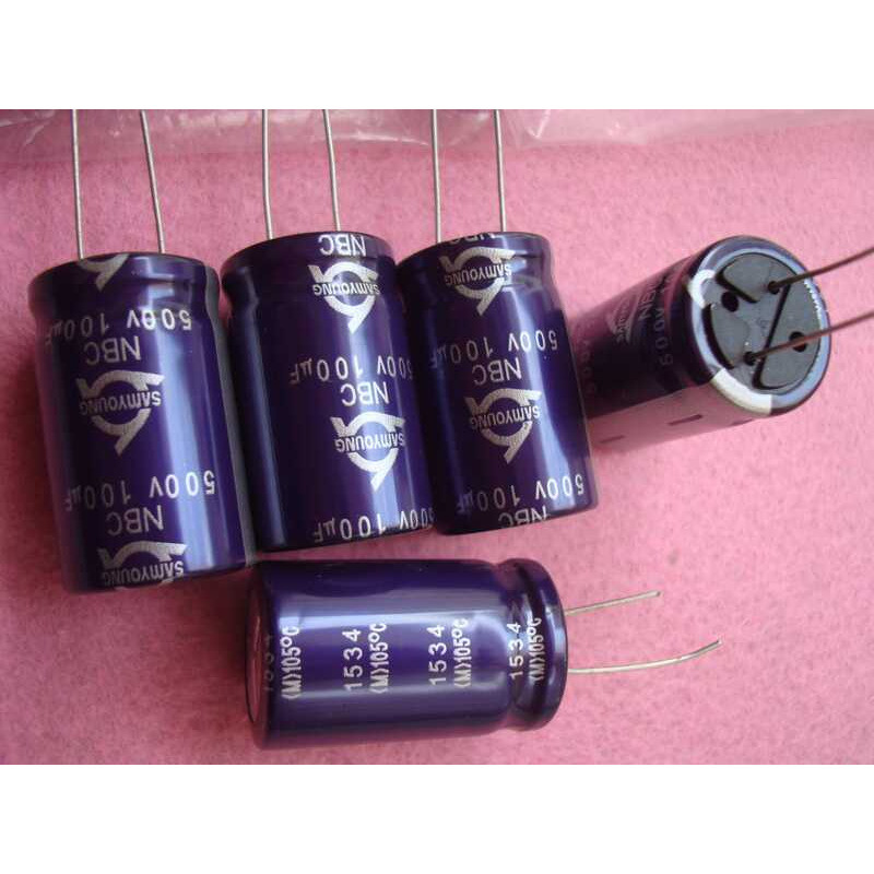 Original Korean Samyoung SAMYOUNG 500V 100UF NBC High-Fidelity High ...