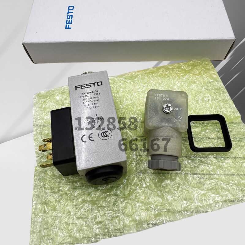 German Original FESTO Pressure Switch PEV-1/4-B-OD/175250/10773/161760 ...