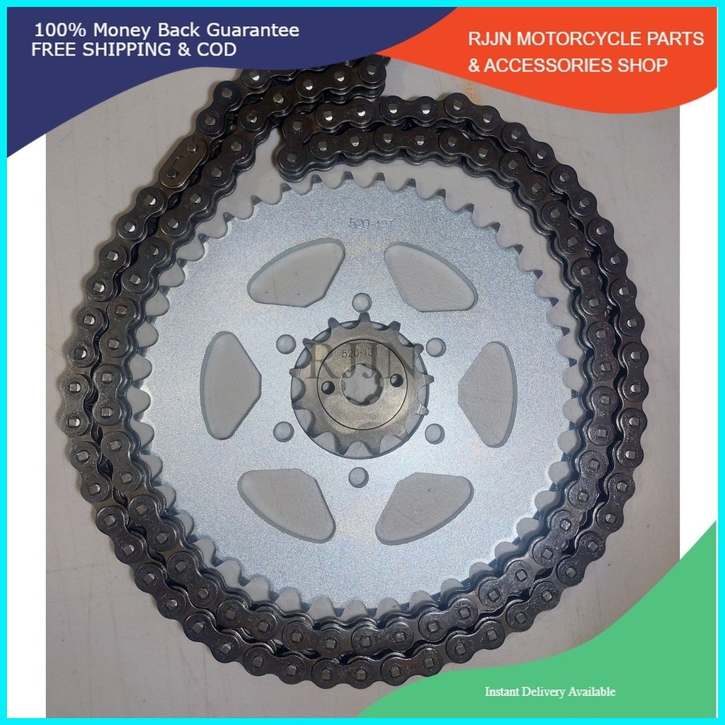 Sprocket Set Rusi Sigma 250 (520-13T/42T) | Shopee Philippines