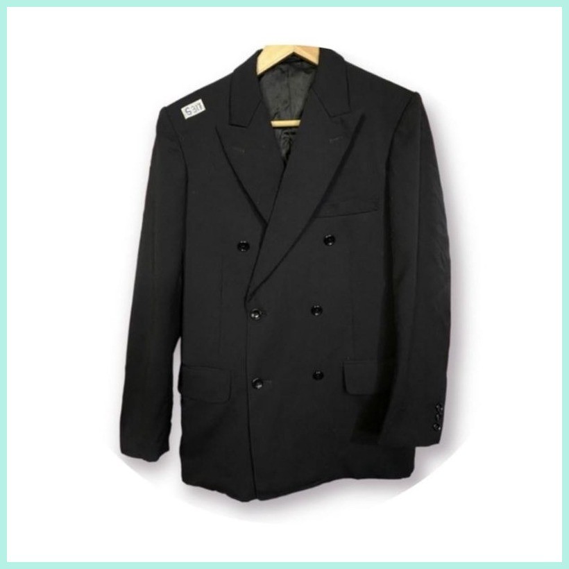 BLACK SUIT TUXEDO AMERICANA BLAZER FORMAL FOR MEN | Shopee Philippines