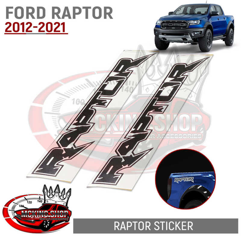 Ford Ranger Raptor Sticker 2Pcs Side Bed Body Sticker | Shopee Philippines