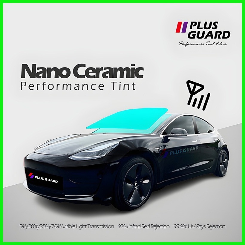 Nano Ceramic Tint Film Heat & UV Block Professional Window Tint Film ...