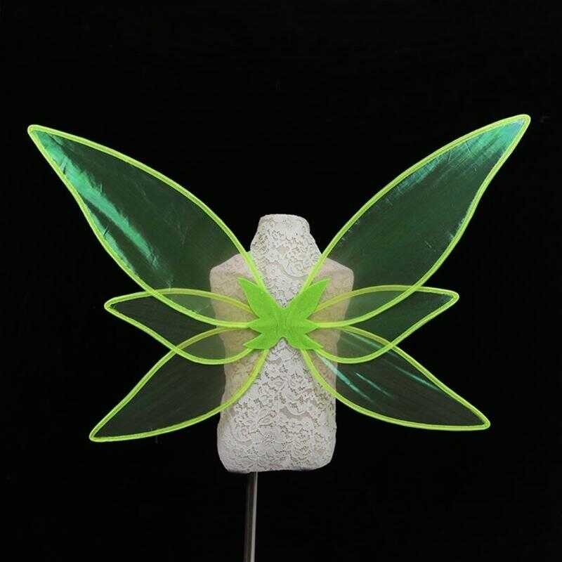 Tt Wing Cape Adult Halloween Party Cosplay Fairy Angel Butterfly-Wing ...