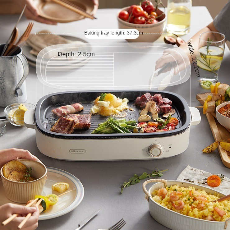 Bear Electric Griller for Barbeque Korean Samgyupsal Electric Griller ...