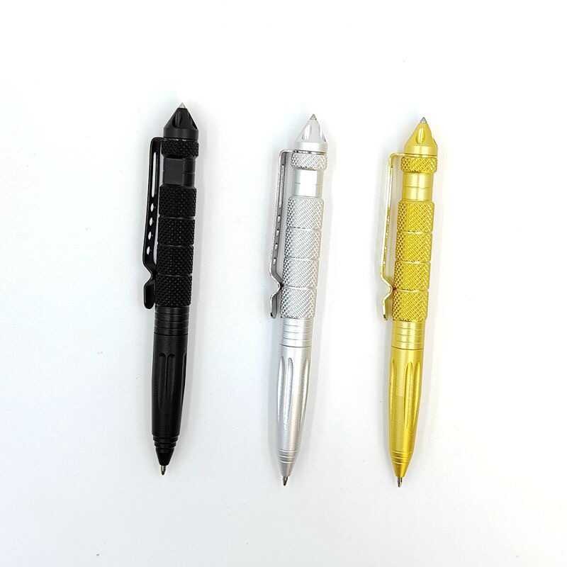 Writable B2 Tungsten Steel Tip Self-Defense Tactical Pen EDC Multi ...