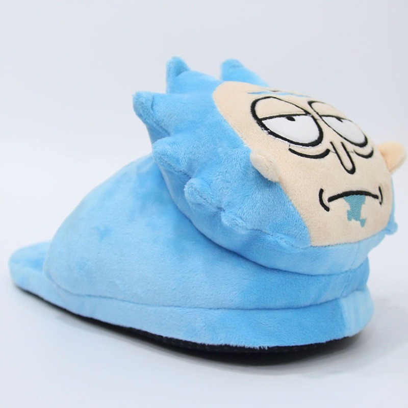 2025 New Style Anime Rick and Morty Plush Cotton Slippers - 28cm ...