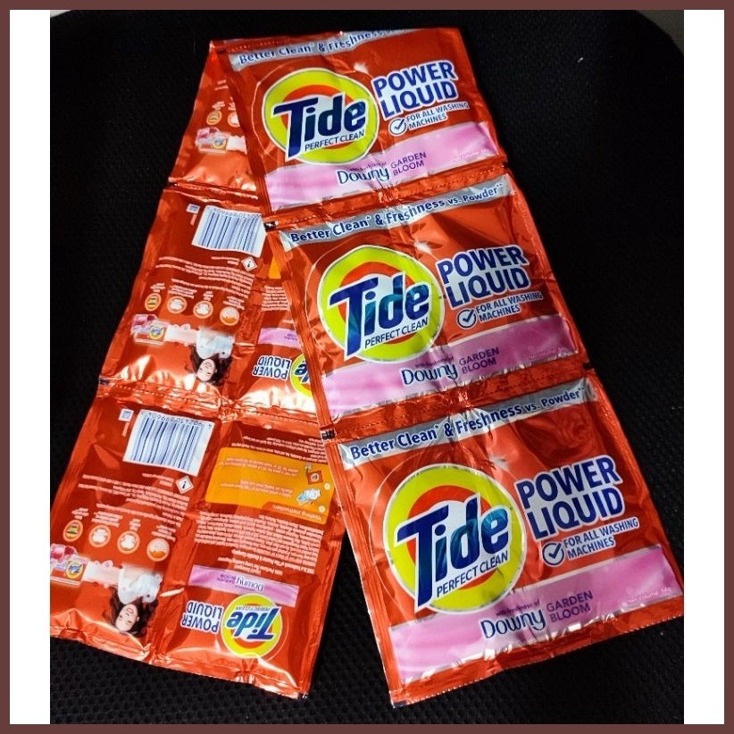 ↗ ↔ Tide liquid detergent with downy twin pack 6 sachet | Shopee ...
