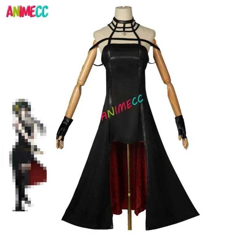 In ANIMECC Stock Yor Forger Cosplay Costume Wig Killer Assassin Gothic ...