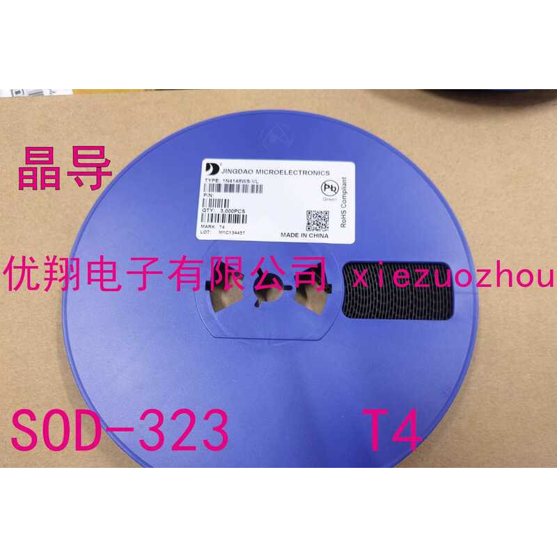 Crystal Guide Micro SOD-323 Package SMD Diode 1N4148WS Silk Screen T4 ...