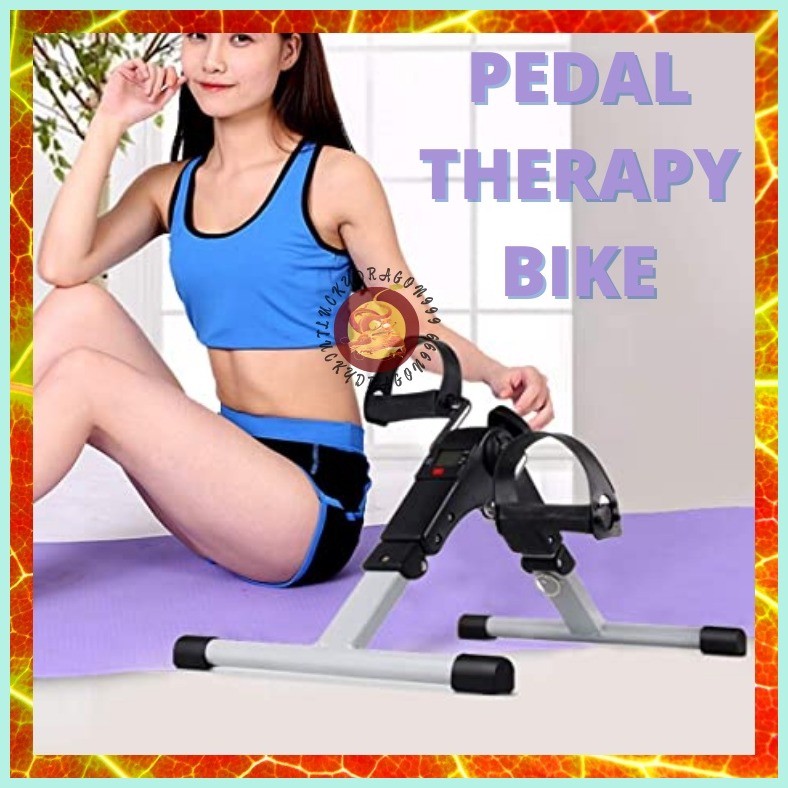 Easy Exercise Pedal Exerciser Lightweight Portable Folding Mini Bike ...