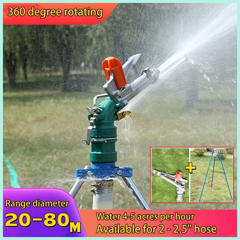 Rain Master Irrigation System 2Inch Aluminum Sprinkler with 1.5mm ...