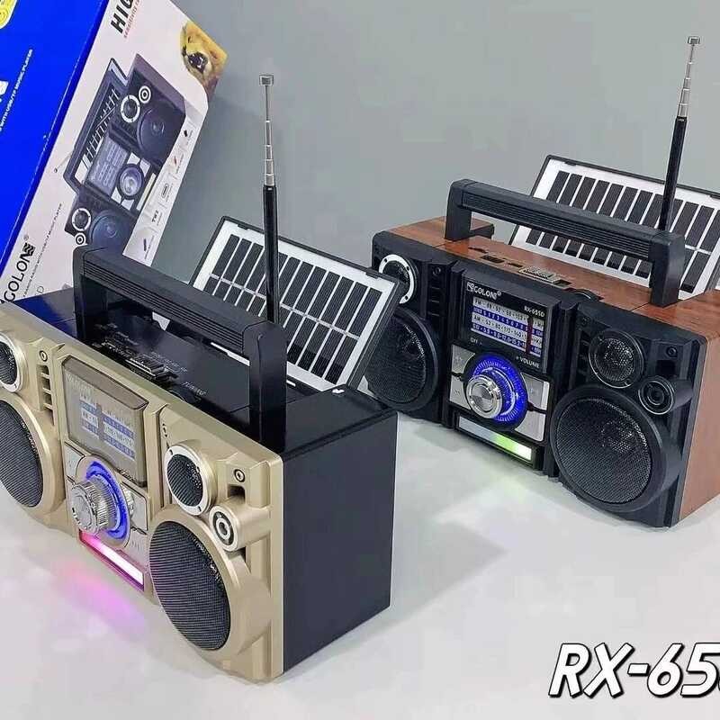 X Fm/Am/Sw Multi Band Portable Radio With Usb TF Card Jack Solar Energy ...